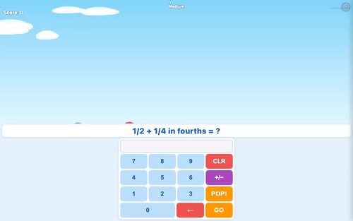 4th Grade Line Plots Math Game | No Prep Chromebook Game by Kick My Math