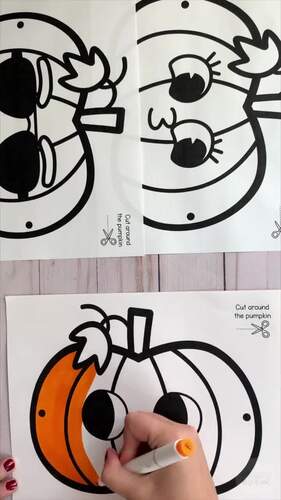 Fall Pumpkin Craft - Pumpkin Life Cycle - Thanksgiving Bulletin for ...