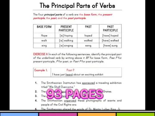 Verb Tenses Worksheets & Practice | Active and Passive Voice | BUNDLE ...