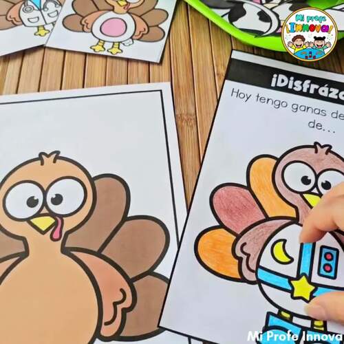 Disguise a Turkey Template - Craft & Center - Thanksgiving Activities ...