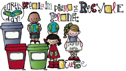 Earth Day clip art Recycling clip art Environmental Awareness Day COMBO ...