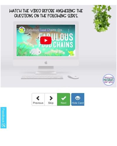 Food Chains | Woodland and Pond | Boom Learning℠ | TPT