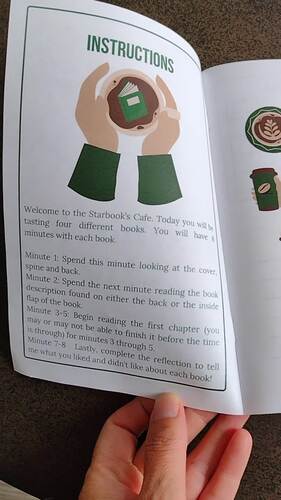 Starbooks Book Tasting Kit: Book Tasting Menu, Accessories & Decor ...