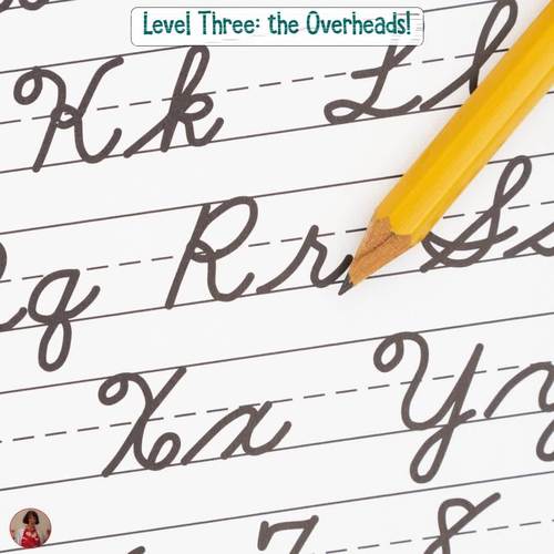 Cursive Writing: A Self-Directed Instructional Guide Level Three: Overheads