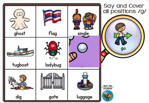 Christmas Articulation Games Boom Cards for Speech Therapy | G K M N