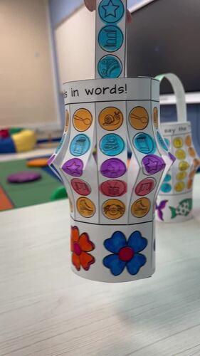 Speech Therapy Craft Dot Art Language Articulation Apraxia Fall Speech ...