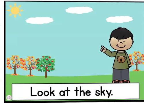 Sight Words Book Boom Cards Distance Learning | LOOK AT by Suburban Teacher