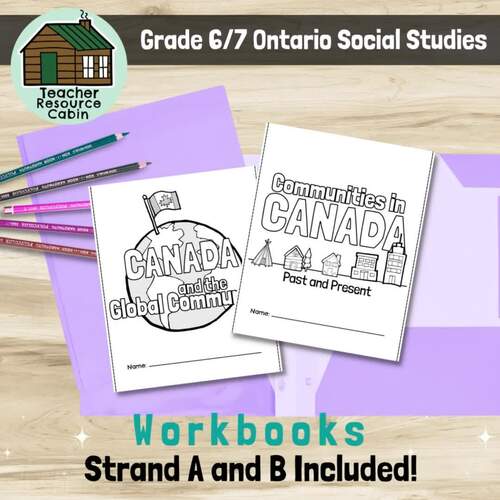 Grade 6/7 Social Studies Workbooks (Ontario Curriculum) | TPT
