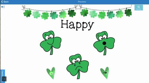 Learning Emotions St. Patrick's Day BOOM CARDS by LifeFluent - Health ...