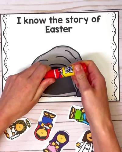 Easter Christian Activities Printable Crafts Sunday School by Preschool ...