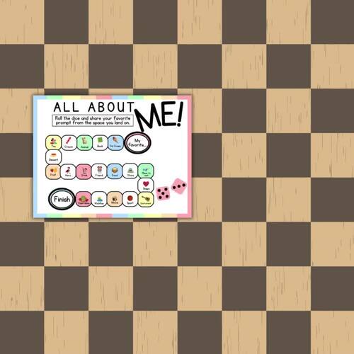 All About Me Board Game | Printable All About Me Activity | Back to School