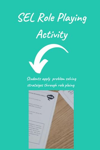 SEL Problem Solving Development and Role Playing Activity Bundle