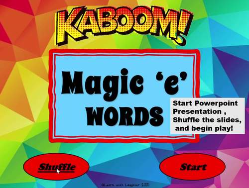 Magic 'e' (VCe) Game BUNDLE - (7 different phonics games) | TPT