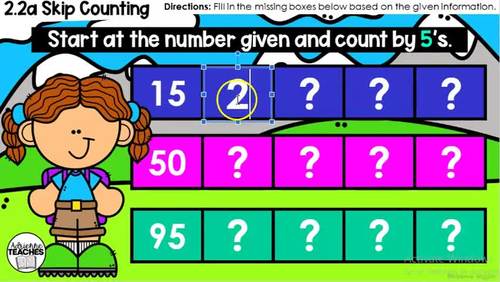 SOL 2.2 Number Sense Assessments - Google Slides - Distance Learning