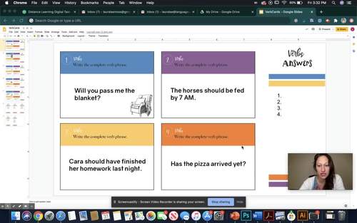 Grammar Task Card Bundle Middle School English Grammar | TpT