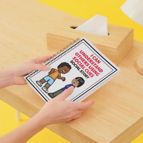 Social Cues Social Story Tone Of Voice Reflection Sheet & Poster Autism ...