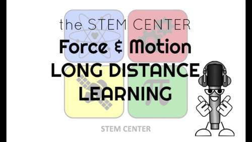 Force & Motion Distance Learning Narrated Power Point Video by The STEM ...