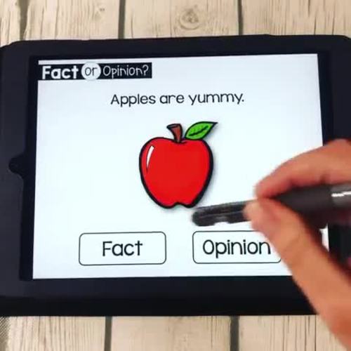 Digital Fact or Opinion {For Distance Learning} | TPT