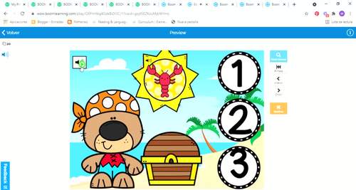 BOOM CARDS Summer: DIVIDING INTO SYLLABLES-Clap&count. Distance Learning
