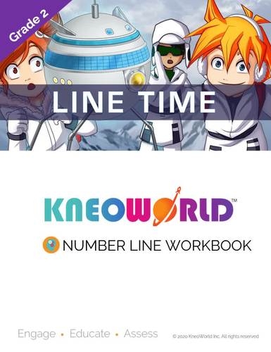 Number Line Workbook | Grade 2 | Printable & Digital by KneoWorld
