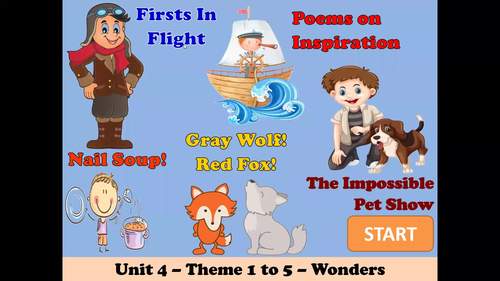Grade 3 Unit 4 Wonders Complete Bundle of all Five Stories | TPT