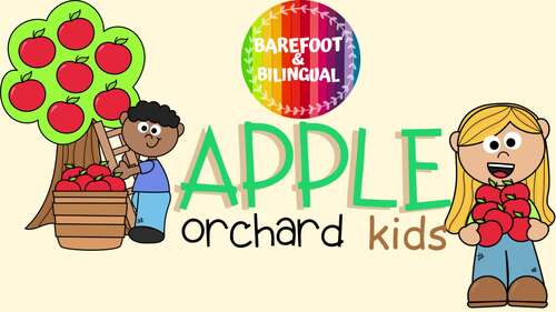 Kids at the Apple Orchard Clipart | Fall Clipart | TPT