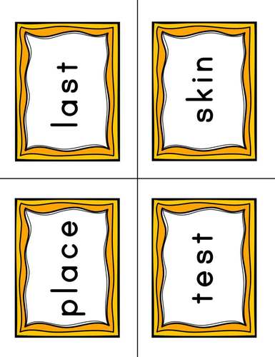 R, L, S Blends Word Sorts and Word Work Activities: Print and Go!