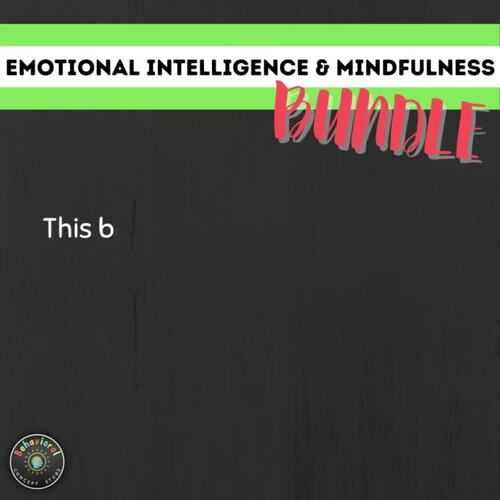 Enhance Emotional Intelligence: Mindfulness Worksheets for Kids | TPT