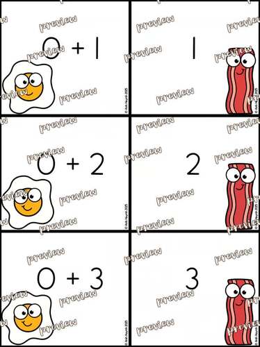 First Grade Problem Pals: Math Facts Memory Game (Addition to 20 | +0 ...