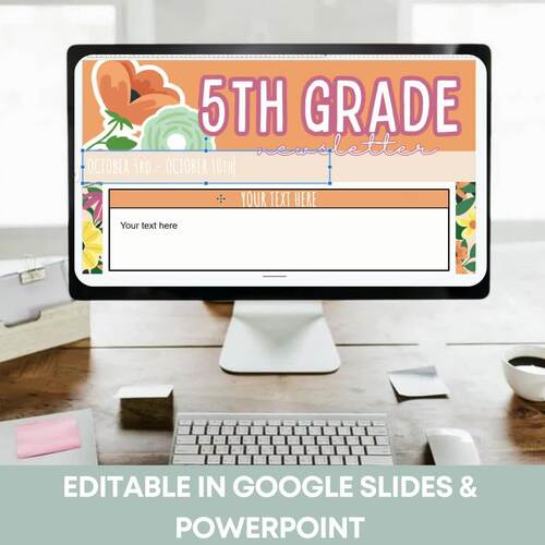 Editable Classroom Newsletter Templates Seasonal Bundle Weekly Monthly