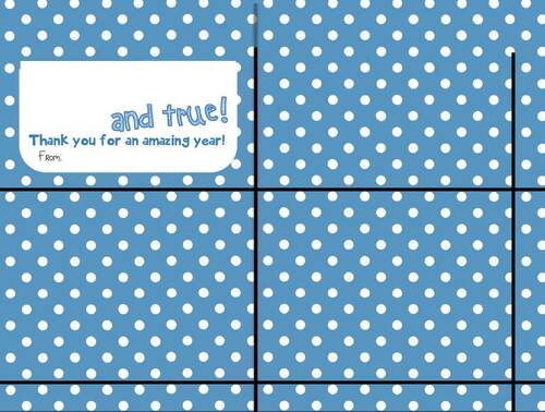 Trident Gum Teacher Appreciation End-of-Year Gift Tag- You're a teacher ...