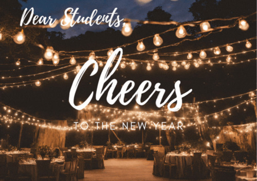 New Year Greeting for Students by Tashana Dunkley | TPT