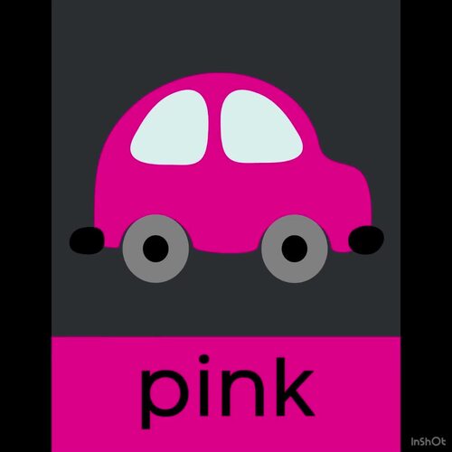 Kindergarten Color Word Posters – Cars Theme with Background ...