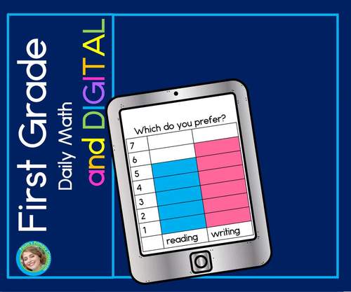 1st Grade Daily Math Spiral Review Warm Up Morning Work Print and ...