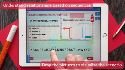 Sequential Semantic Relationships - Boom Card™ / Interactive PDF ...