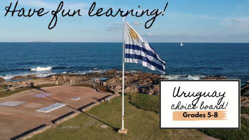 Uruguay Country Study Choice Board |5-8th Grade World Geography ...