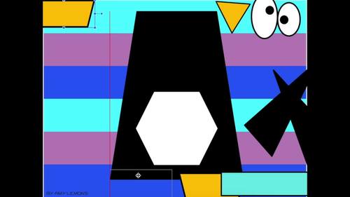 Digital and Printable Shape Penguin by Amy Lemons | TPT
