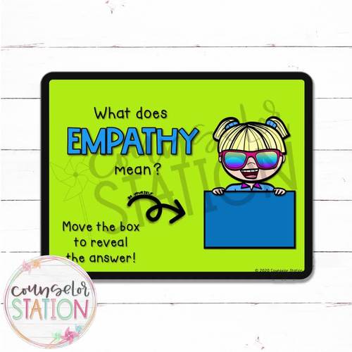 Empathy School Counseling & SEL Digital Lesson for Google Slides™