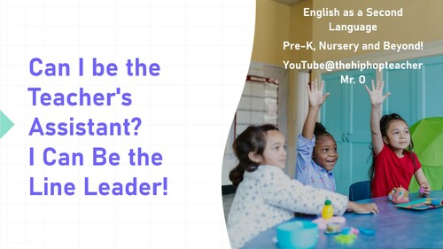 New Spanish Children Can Use These English Words for Class Entry Success!