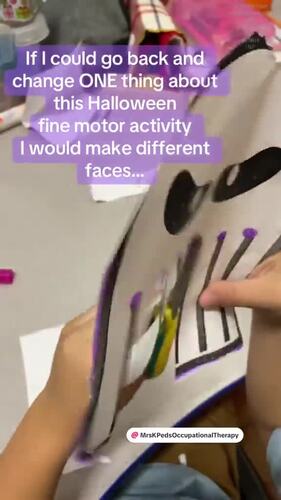 Spooky Ghosts: Occupational Therapy Scissor Skills by The OT Corner ...