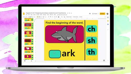 Blends and Digraphs Activities Practice Games Google Classroom by ...