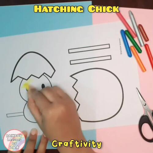 Easter Crafts | Easter Chick Craft | Easter Activities | Easter Egg Crafts