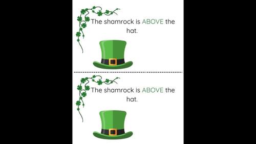 St. Patrick’s Day Positional Words Book | Where Is the Shamrock? | Pre ...
