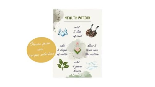 Fairy-Themed Printable Mud Kitchen Recipe Cards , Outdoor School and ...