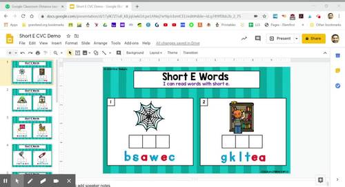 Digraphs Phonics Game Google Slides Seesaw Part 1 Printable Worksheets