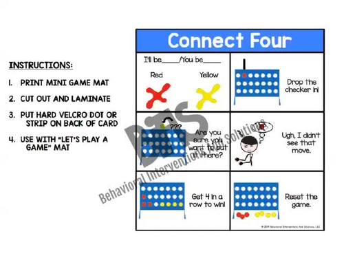 Language Supported Board Game Visual Mats | Advanced Learner | TPT