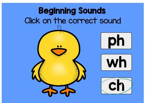 Digraphs - Boom Cards by Boom Cards by Miss Rainbow Education | TPT