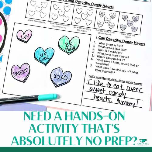 Valentine's Day Directed Drawing - Following Directions Activity Speech ...