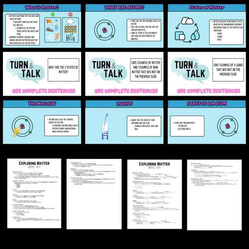 Exploring Matter - Lesson Bundle by Middle School Science Enhancement