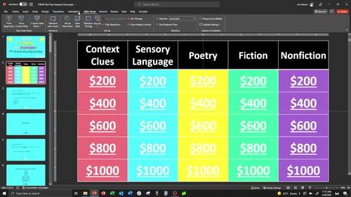 STAAR Reading Review Game - Test Prep Review Game | TPT